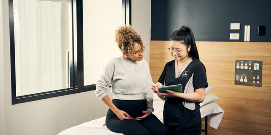Receive pregnancy support from midwifery students