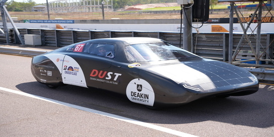 Deakin shines on day one of the Bridgestone World Solar Challenge with ...